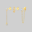 Penina Dainty Blue Ear Stack – The Solshine Jewelry Co.