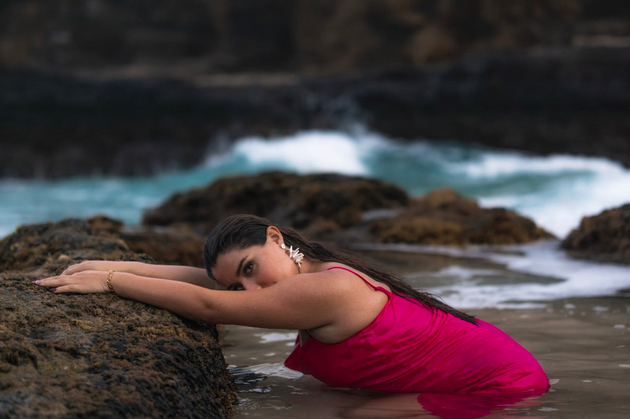 Penina Dainty Blue Ear Stack – The Solshine Jewelry Co.